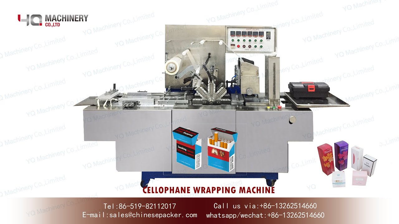 Demo for cellophane packing machine adjust and test equipment|BOPP ...