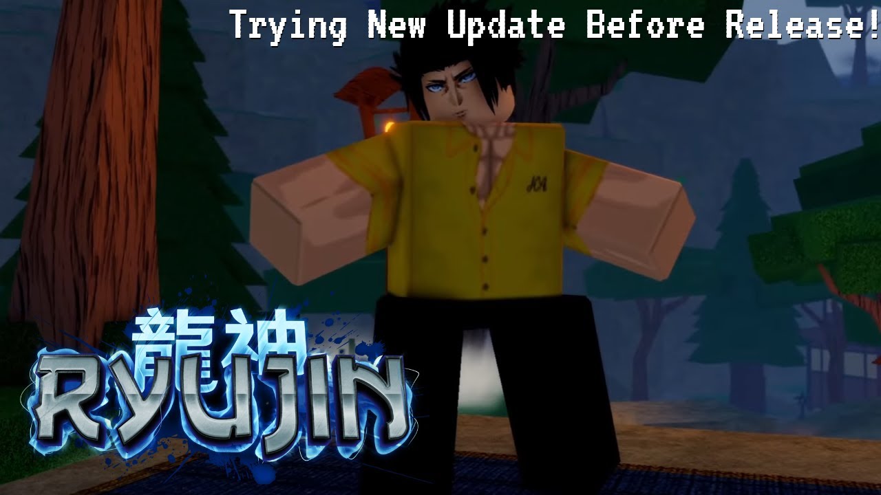 Roblox Ryujin Trying New Update Before Release! - YouTube