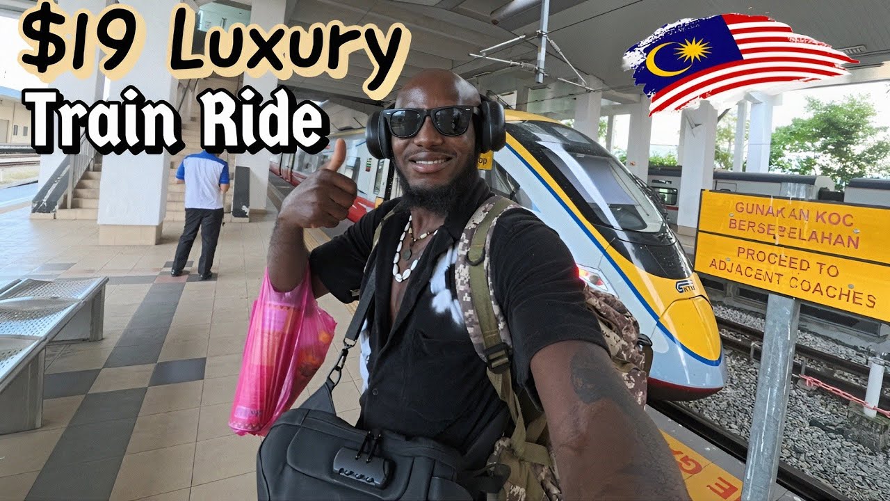 what's Inside Malaysia's $19 Penang to Kuala Lumpur Train - YouTube