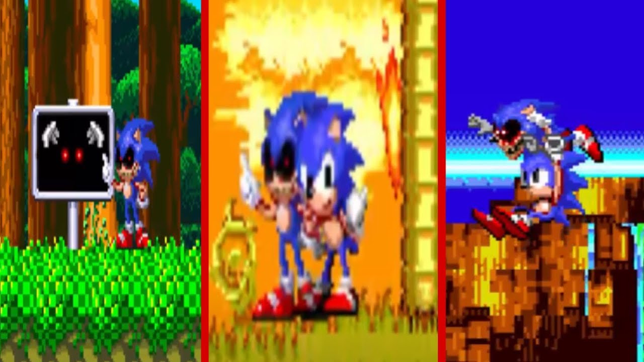 Sonic.exe Confronting Yourself Final Zone In Sonic 3 A.I.R - YouTube