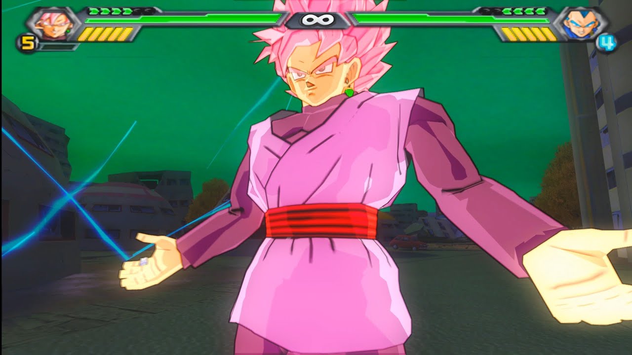 DBZ BT3 MOD - Goku Black Transform Animation - YouTube