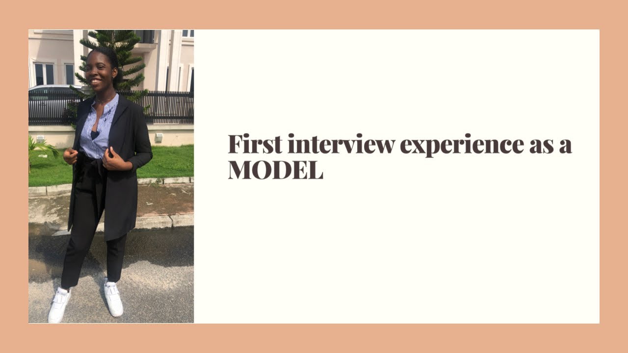First interview experience as a model - YouTube