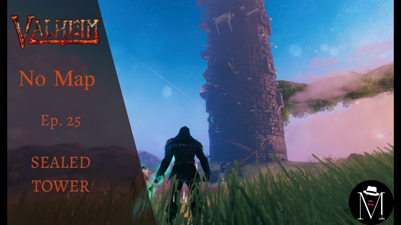 No Map | Valheim | Episode 25 | Sealed Tower - YouTube