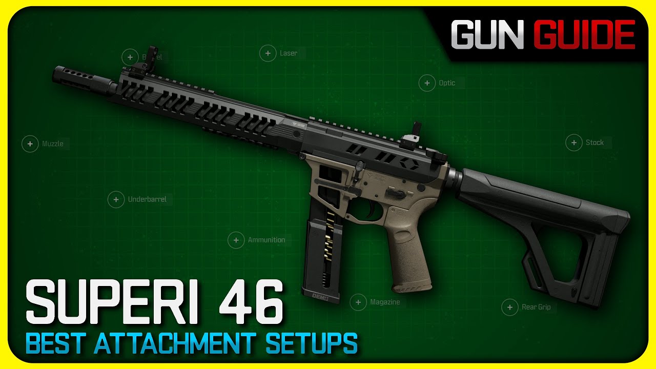 The SUPERI 46 is a Strafe Monster! | (Stats & Best Attachments) - YouTube