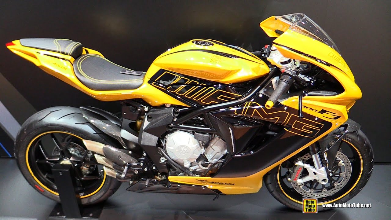 2016 MV Agusta F3 800 AMG - Walkaround - 2015 Tokyo Motor Show - YouTube