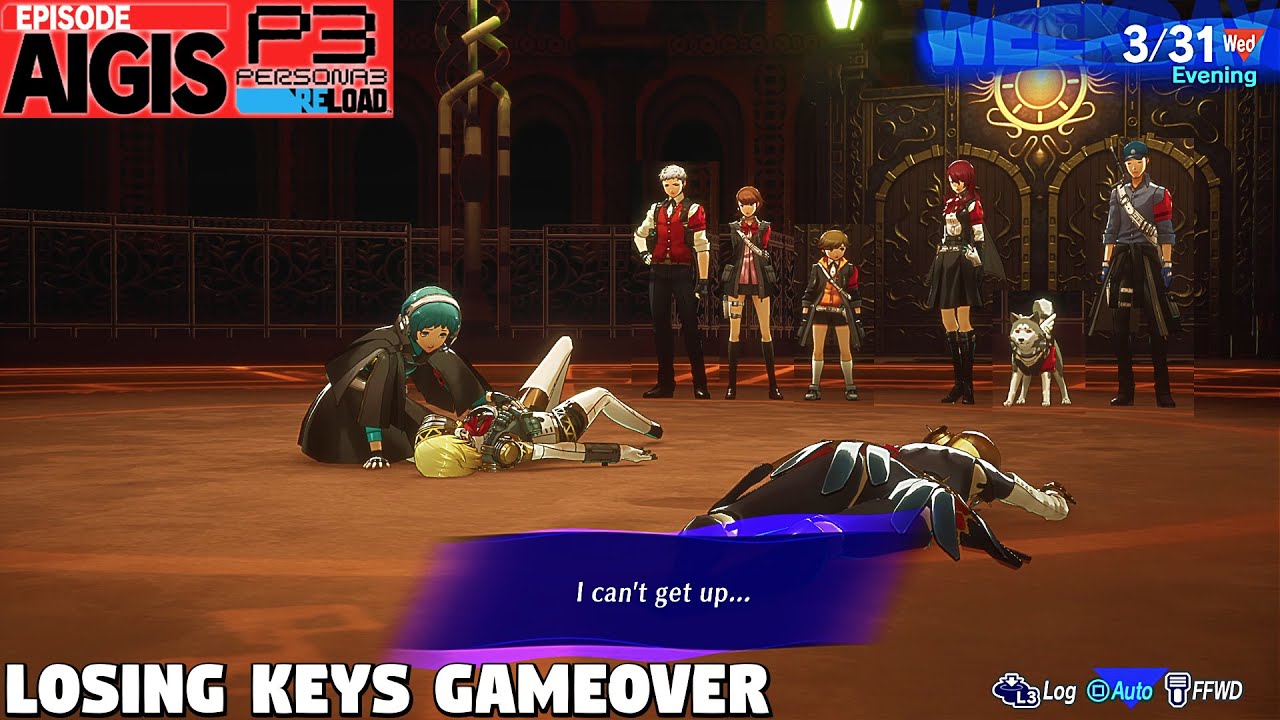 Losing Keys Game Over - Persona 3 Reload The Answer Episode Aigis - YouTube