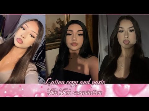 Latina baddie copy and paste Tik Tok compilation