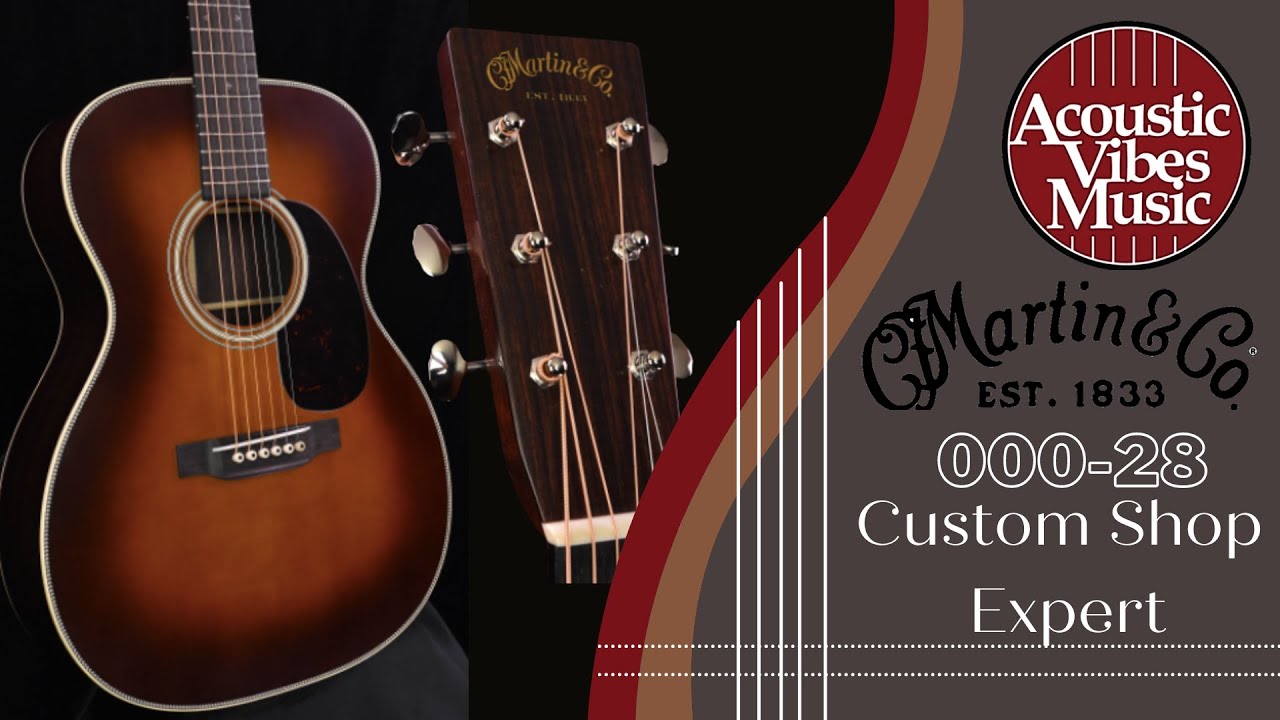 Martin Custom Shop Expert ★ 000-28 at Acoustic Vibes Music [Guitar ...