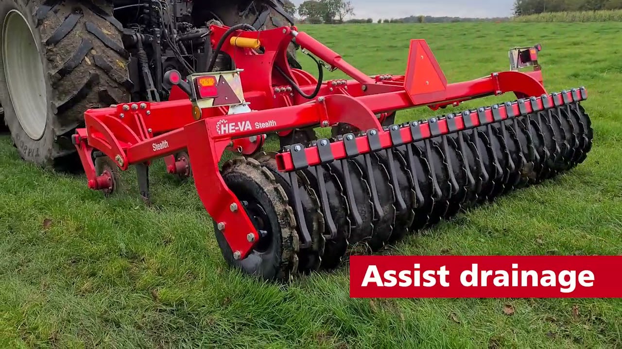 Stealth LD Grassland Subsoiler - YouTube