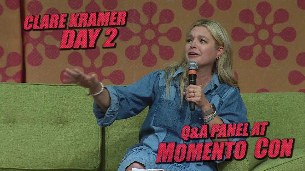 Momento Con 2021 | Clare Kramer Q&A Panel (Sunday, 9/5/21) - YouTube