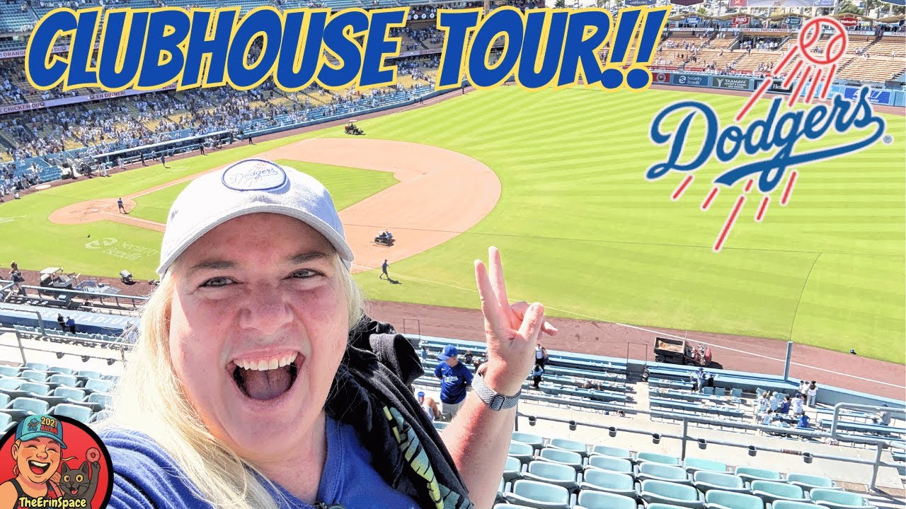 Behind The Scenes On A DODGER STADIUM Tour! An Ultimate Game Day ...