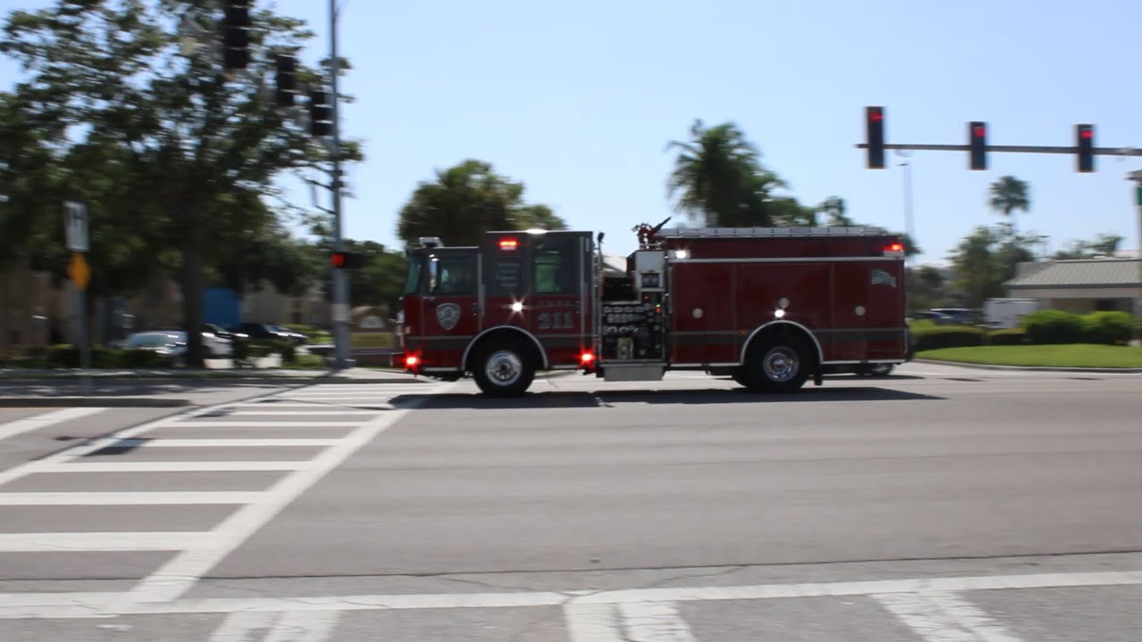 *NEW CAMERA* Cedar Hammock Fire Rescue *RUMBLER & AIR-HORN* E211 ...
