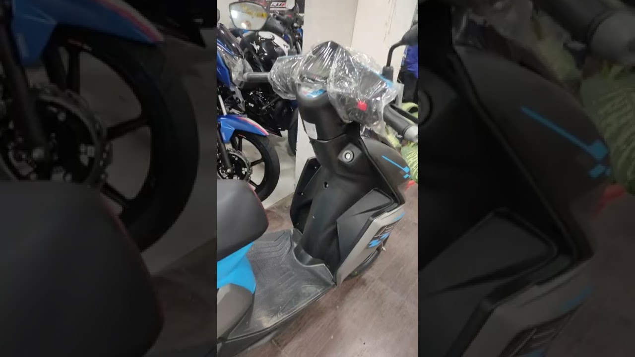 New Ntorq Race Eddition Marine Blue #tvsracing - YouTube