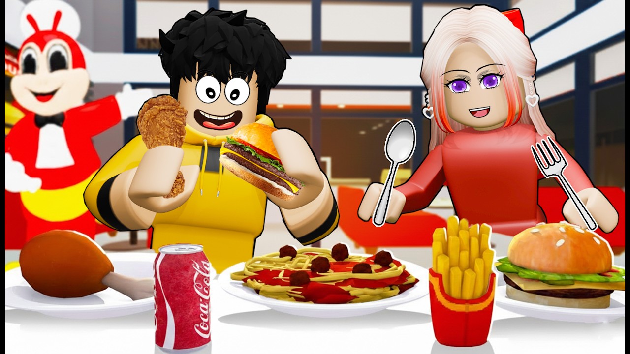 UBUSIN ANG JOLLIBEE CHICKEN! | Roblox | BROOKHAVE rp - YouTube