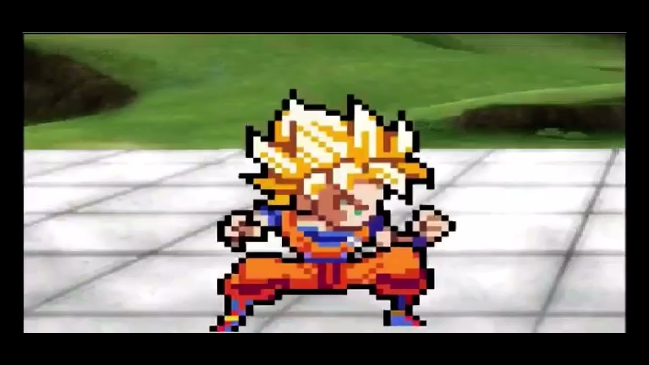 Dragon Ball Z: Cell Saga sprite animation - YouTube