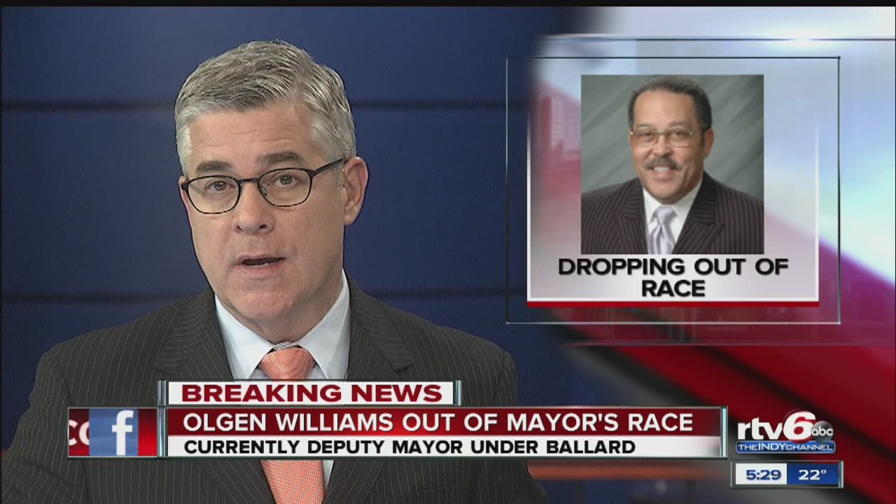 Deputy Mayor Olgen Williams drops out of race - YouTube