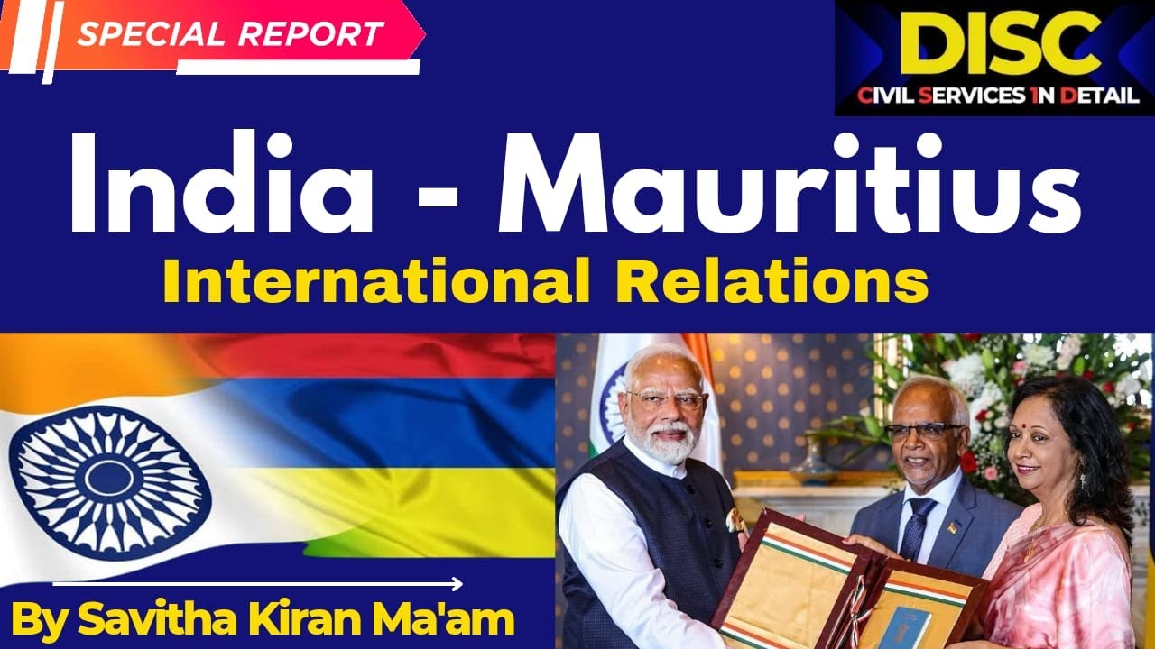 INDIA - MAURITIUS RELATIONS|WHY MAURITIUS IS IMPORTANT TO INDIA ...