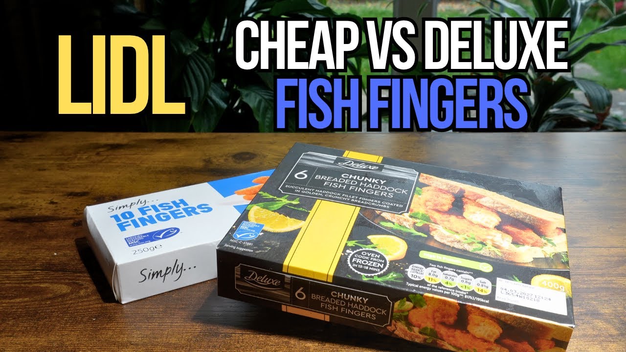 Cheap vs Deluxe LIDL Fish Fingers REVIEW - Which One’s Worth It? - YouTube