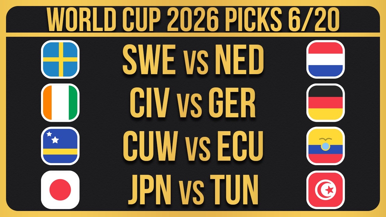 World Cup 2026 Predictions Today 6/20/26 | World Cup Predictions & Best ...