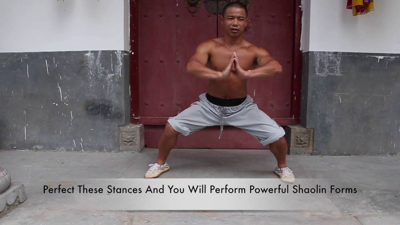 Shaolin 5 Fundamental Stances - YouTube