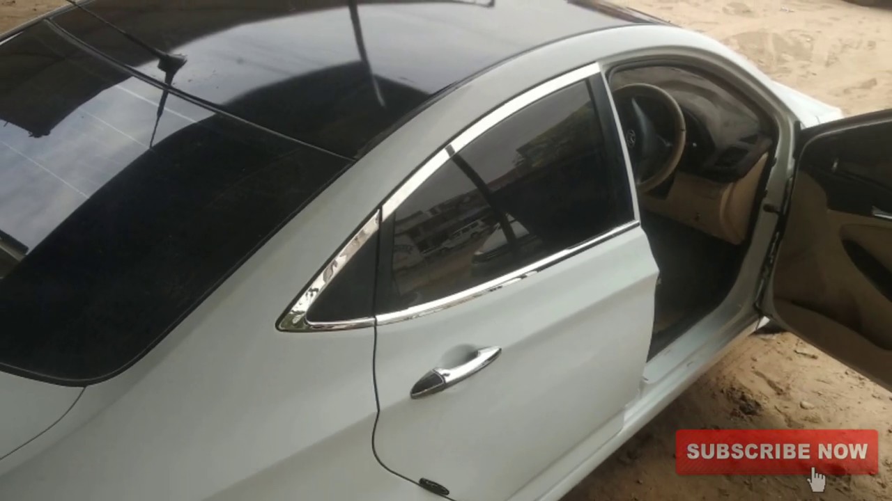 How to: vinyl wrapping car roof|Verna modification|sikar wrap - YouTube