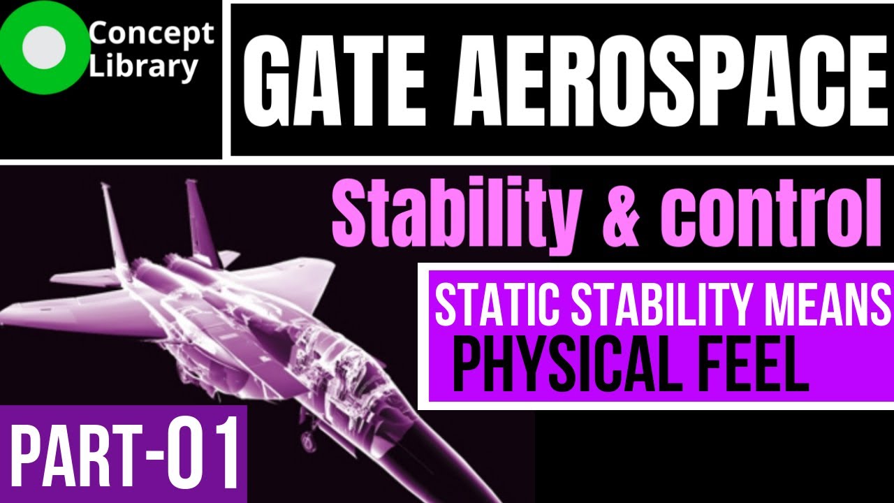 Flight Mechanics lectures for GATE AEROSPACE ENGINEERING , Static longitudinal stability - YouTube
