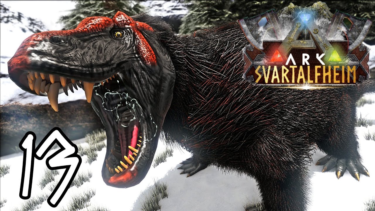 ARK SVARTALFHEIM #13 ** TAMEAMOS AL ANTEOSAURUS !! ** ..ARK MODS ...