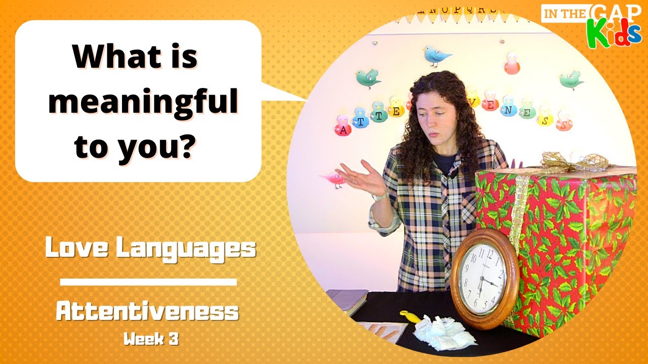 Love Languages | Bible Object Lessons for Kids | Attentiveness for Kids ...