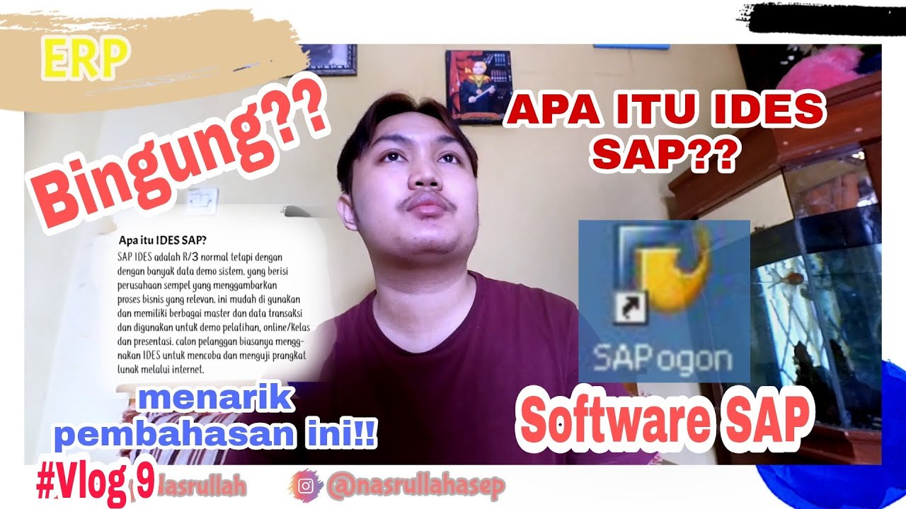 Pembahasan Software IDES SAP|ERP|Vlog mata kuliah - YouTube