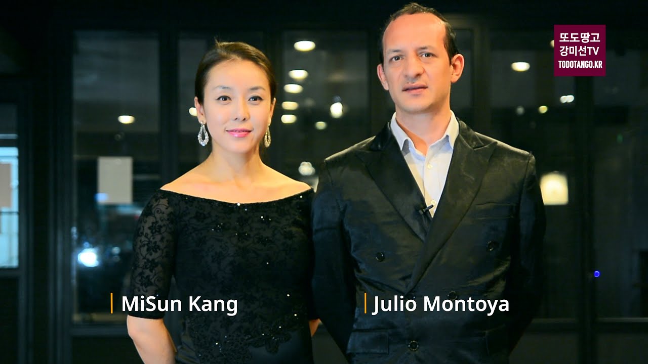 [훌리오 클래스] 인터뷰, 에쎄나리오 Tango Escenario, Misun Kang & Julio Montoya - YouTube