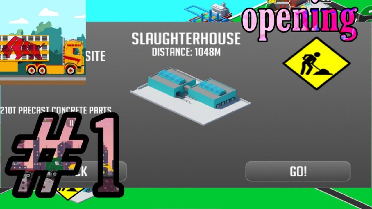 Trucker Joe gameplay walkthrough of opening slaughter house part-1 ...