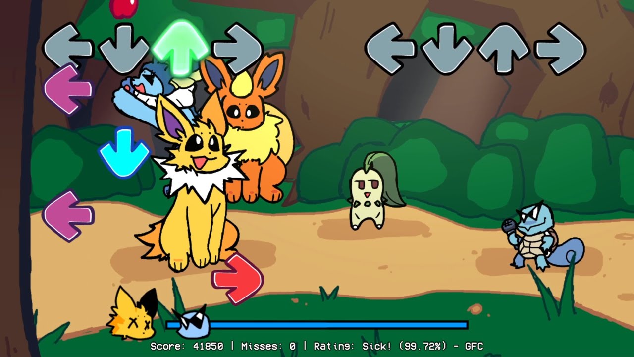 FNF - Eeveelution - Eevee FUNK! - YouTube