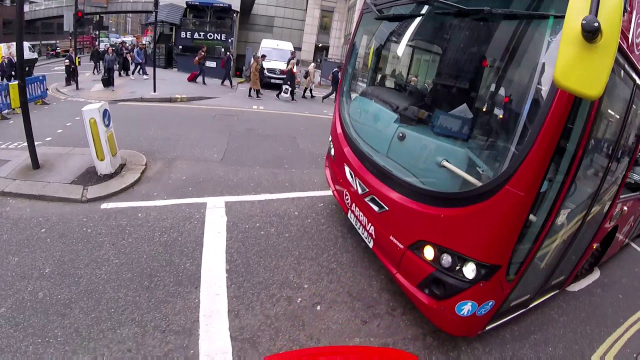 Creepy Arriva Bus Driver LT63 UJO - YouTube