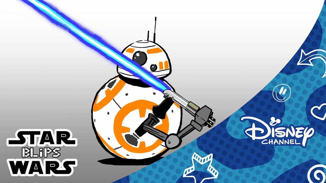Star Wars | BB8 Blips | Lightsaber | Official Disney Channel Africa ...