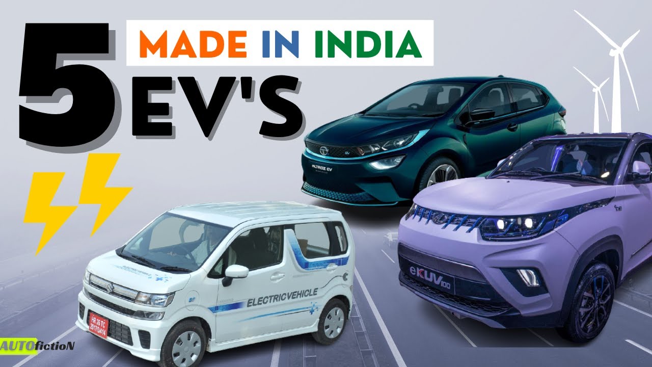 5 Made In India EV's Launching Soon In India | Electric Cars | Auto ...