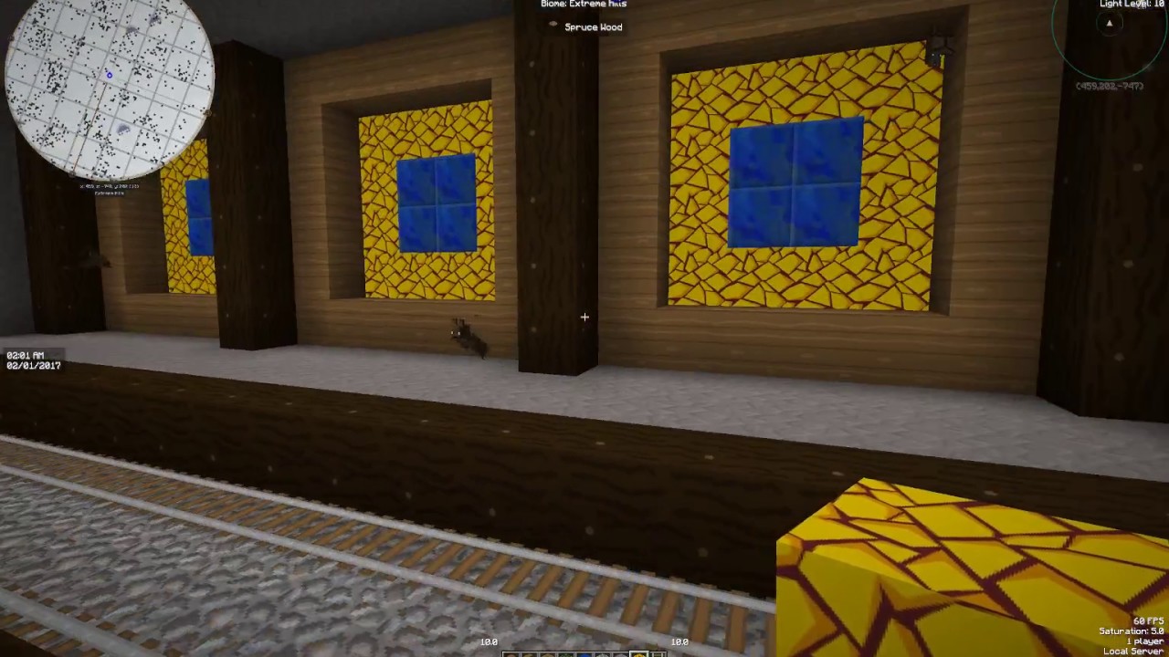 Minecraft: Building A Rustic Subway Station - YouTube