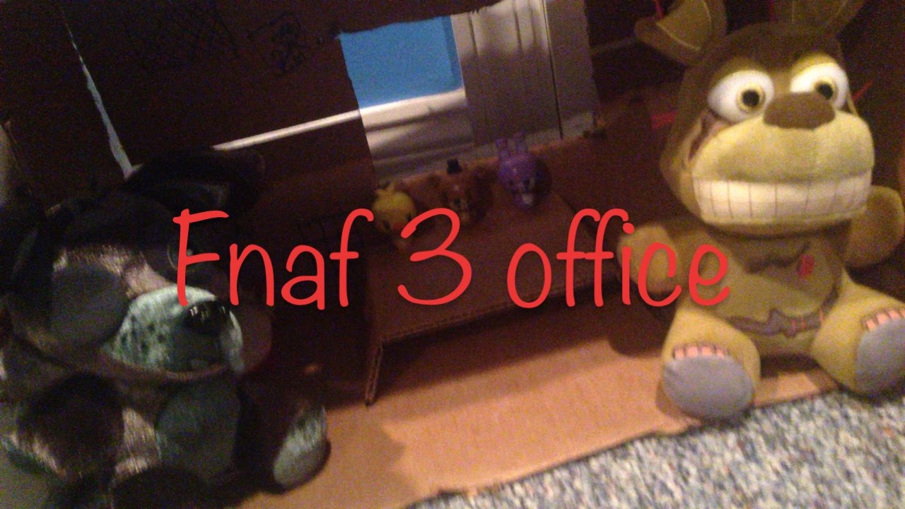 FNAF 3 custom office review - YouTube