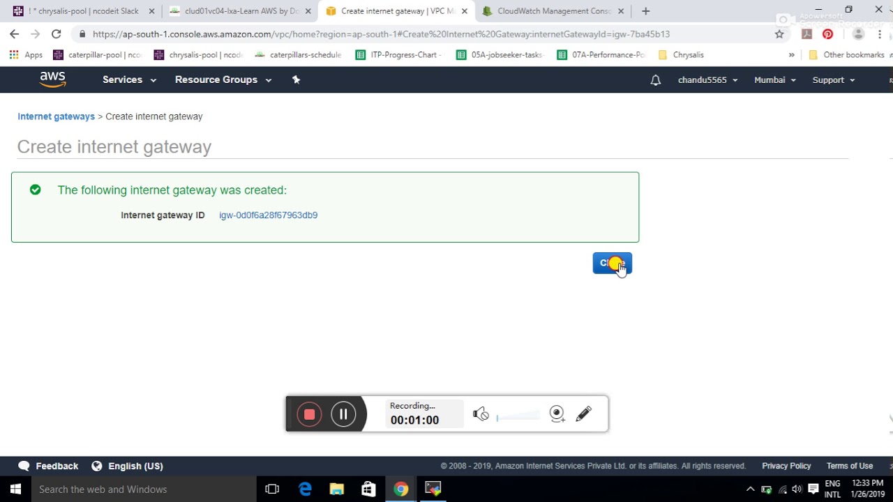 15 Create Internet Gateway - YouTube