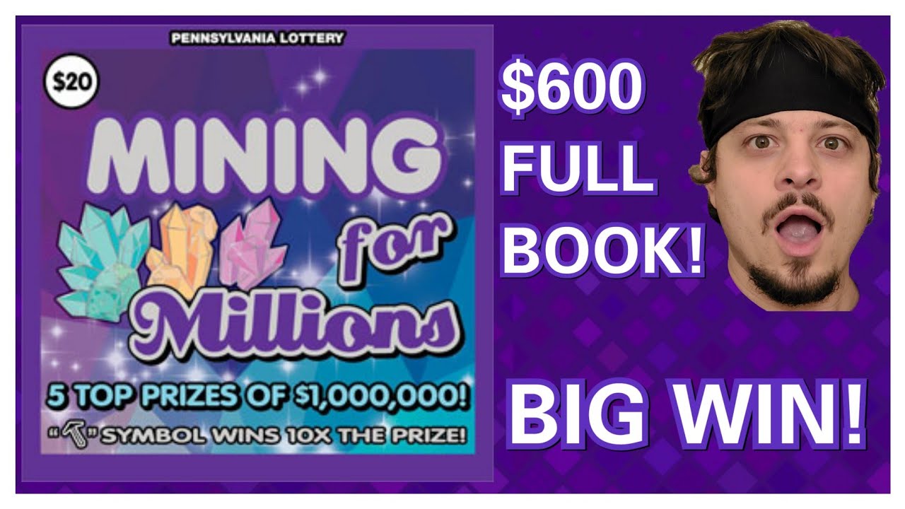 *NEW TICKET* WE FOUND A BIG WIN! $600 FULL BOOK MINING FOR MILLIONS ...