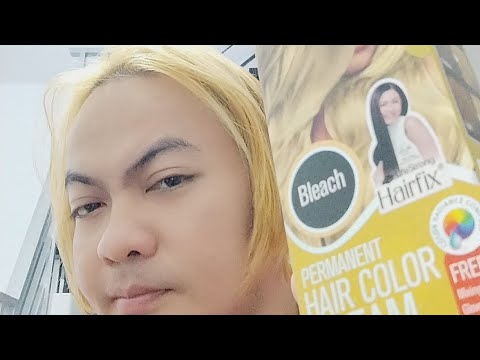 HAIRFIX BLEACH HAIR DYE COLOR REVIEW - YouTube