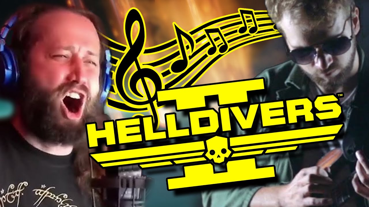 Helldiving with "Helldivers 2 Metal Song" BY: @jonathanymusic & @RichaadEB - YouTube