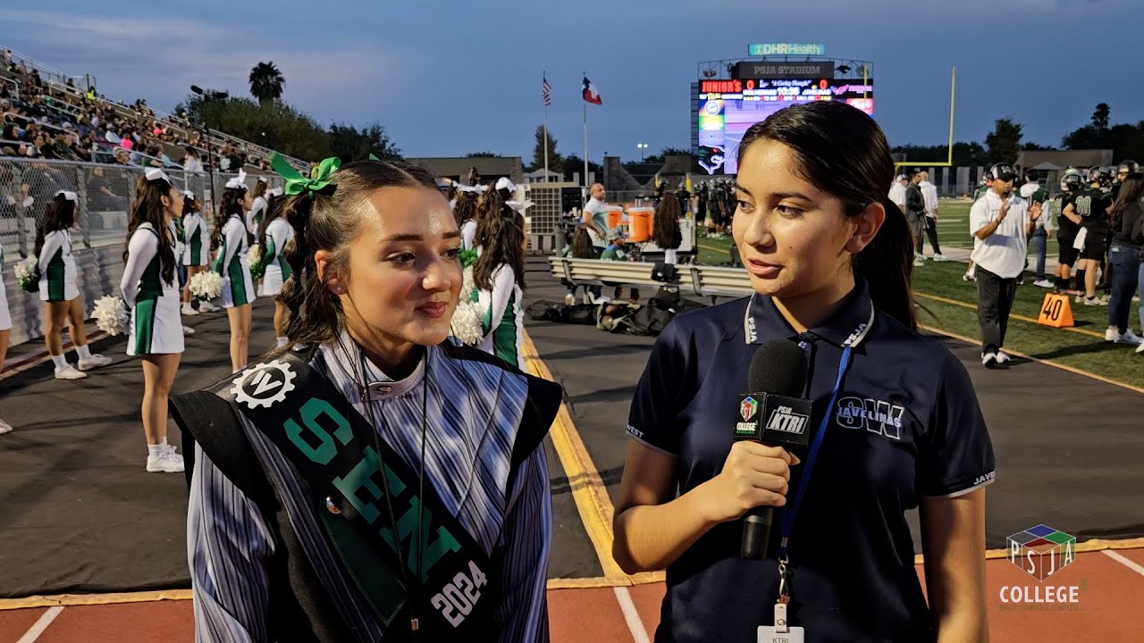 KTRI Student Reporters During Friday Night Lights - YouTube