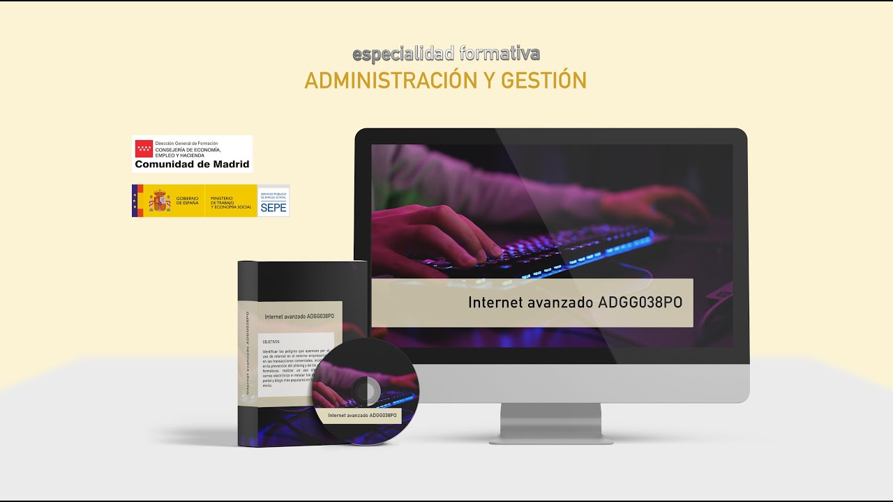 Docente para curso de Internet avanzado ADGG038PO - YouTube