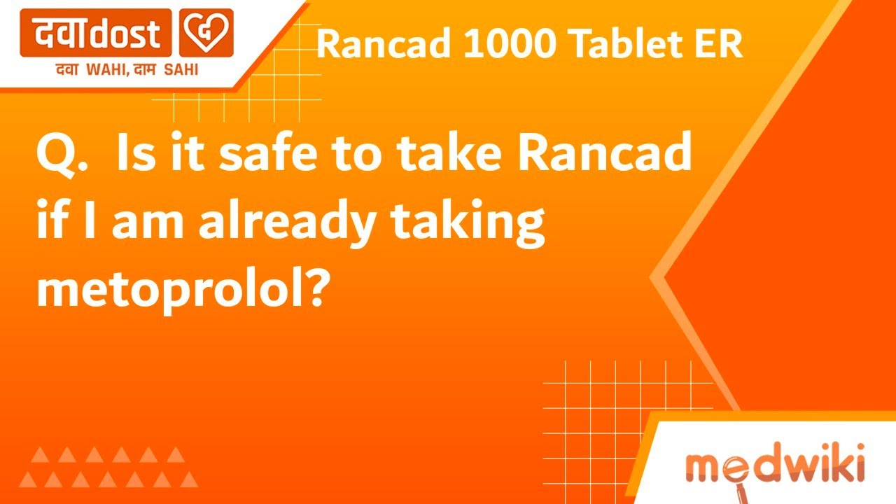 Rancad 1000 Tablet ER - YouTube