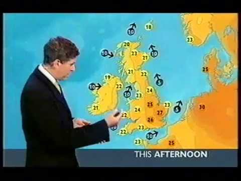 BBC Weather 6th August 2004: 29.2°C at London Weather Centre - YouTube