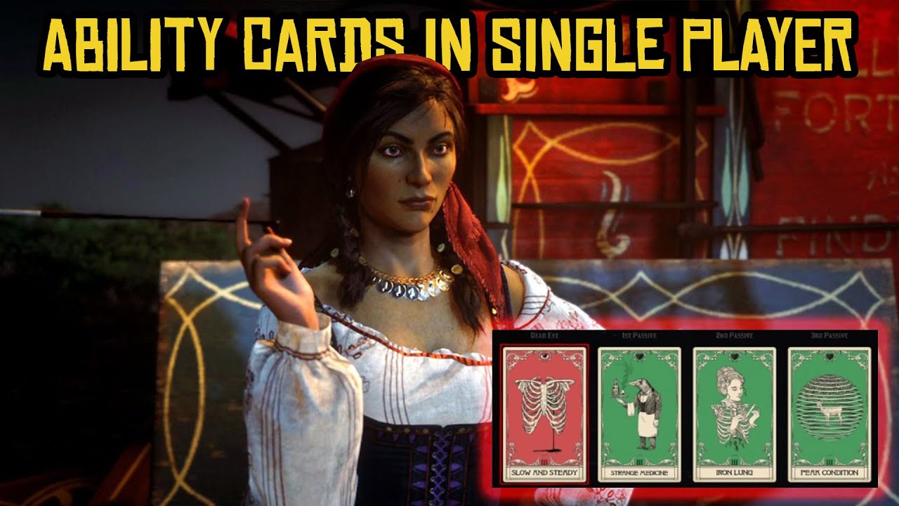 This Mod Adds Ability Cards From RDO To Single Player - YouTube