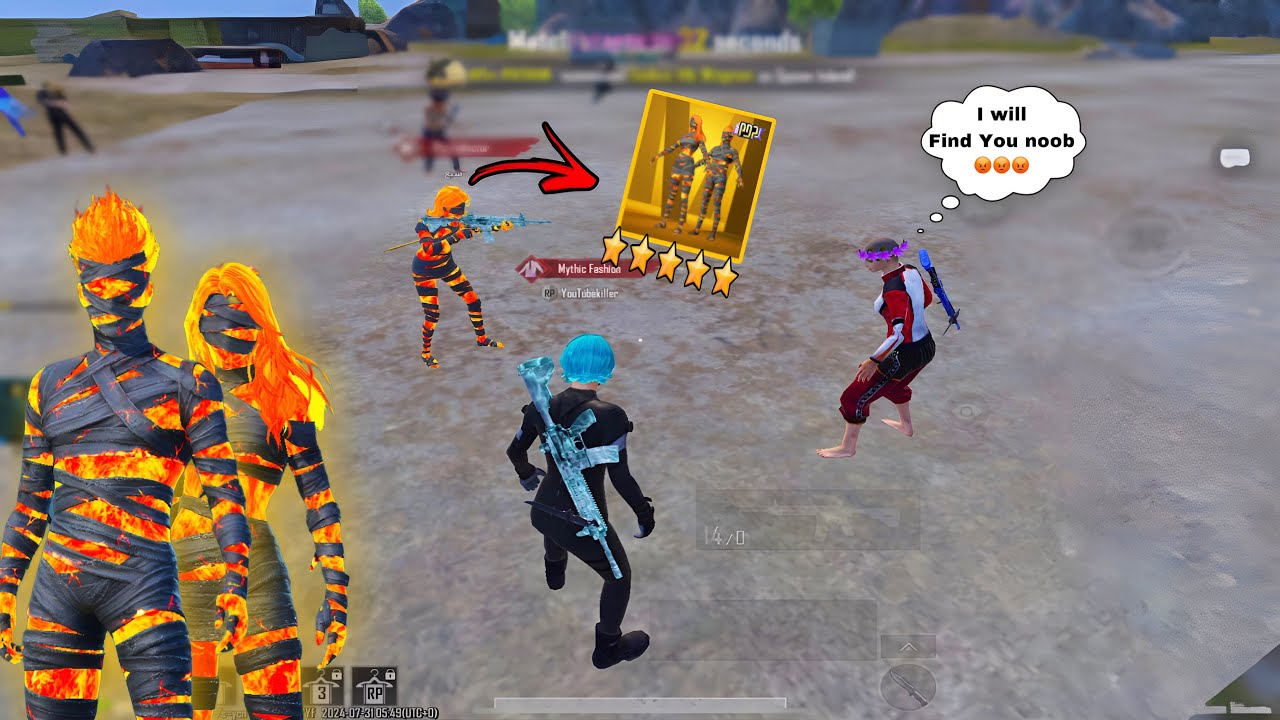 Omg!🥵 NEW ULTIMATE MUMMY & GIRLFRIEND CHALLENGED ME IN LOBBY🔥SAMSUNGA3 ...