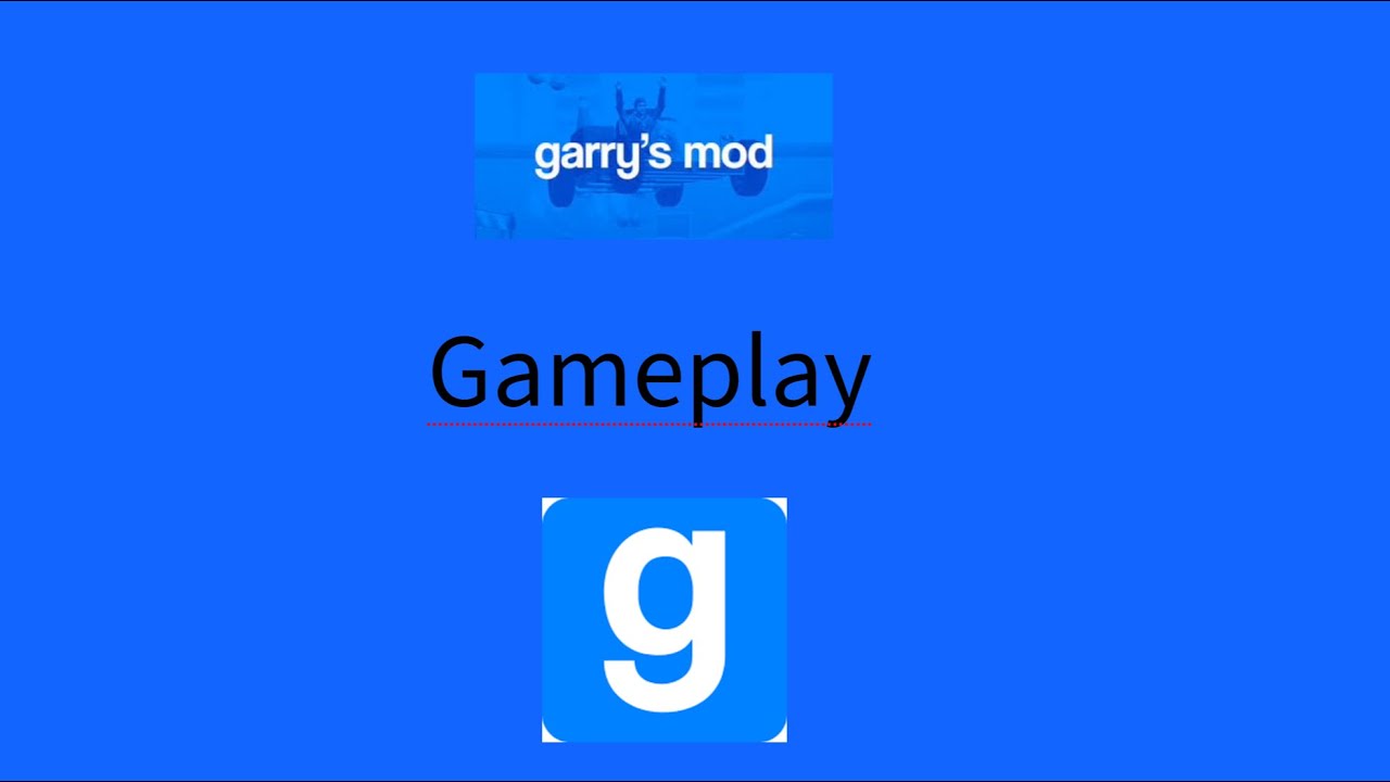 Garry's Mod gameplay - YouTube