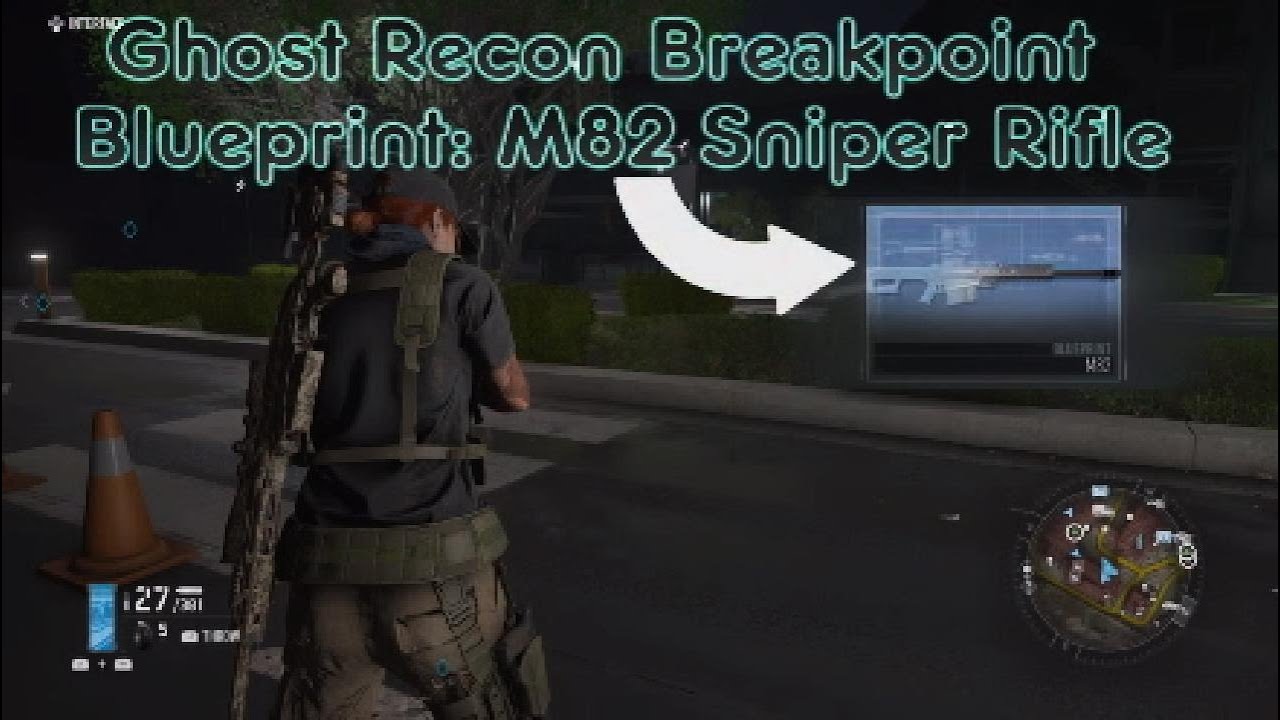 Ghost Recon Breakpoint Blueprint : M82 Sniper Rifle - YouTube