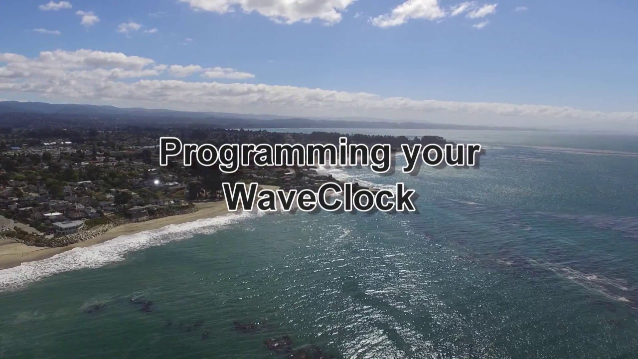Programming the WaveClock - YouTube
